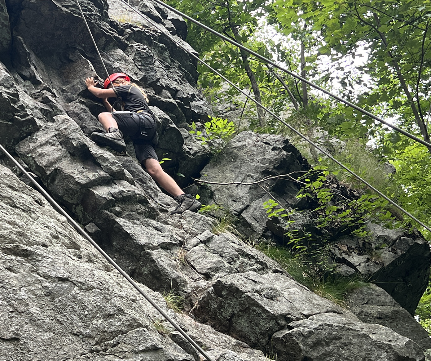 Rock Climbing: Challenge by Choice - Philadelphia Outward Bound School