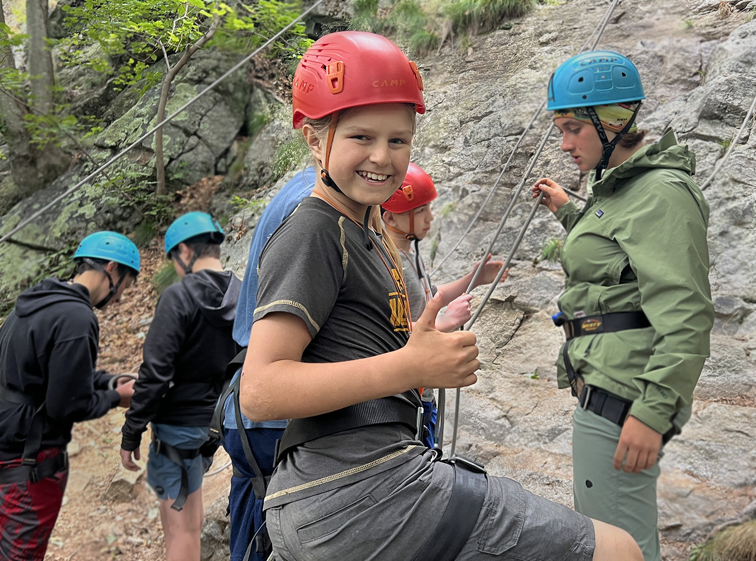 Rock Climbing: Challenge by Choice - Philadelphia Outward Bound School